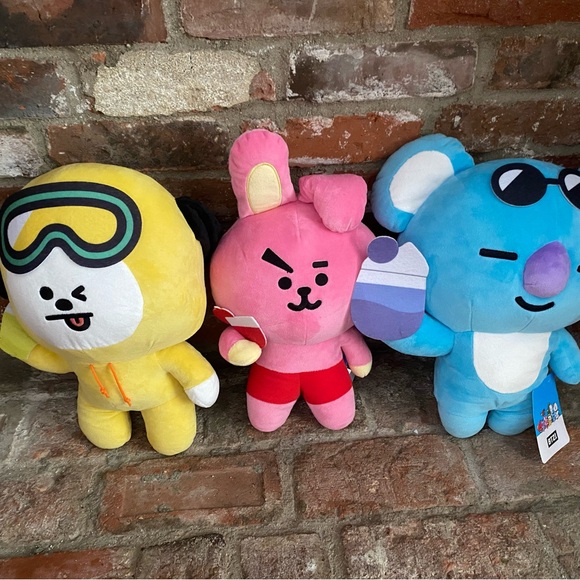 LINE FRIENDS / BT21 | Toys | Bt2 Summer Dolce Koya 15in Bundle Of 3 ...